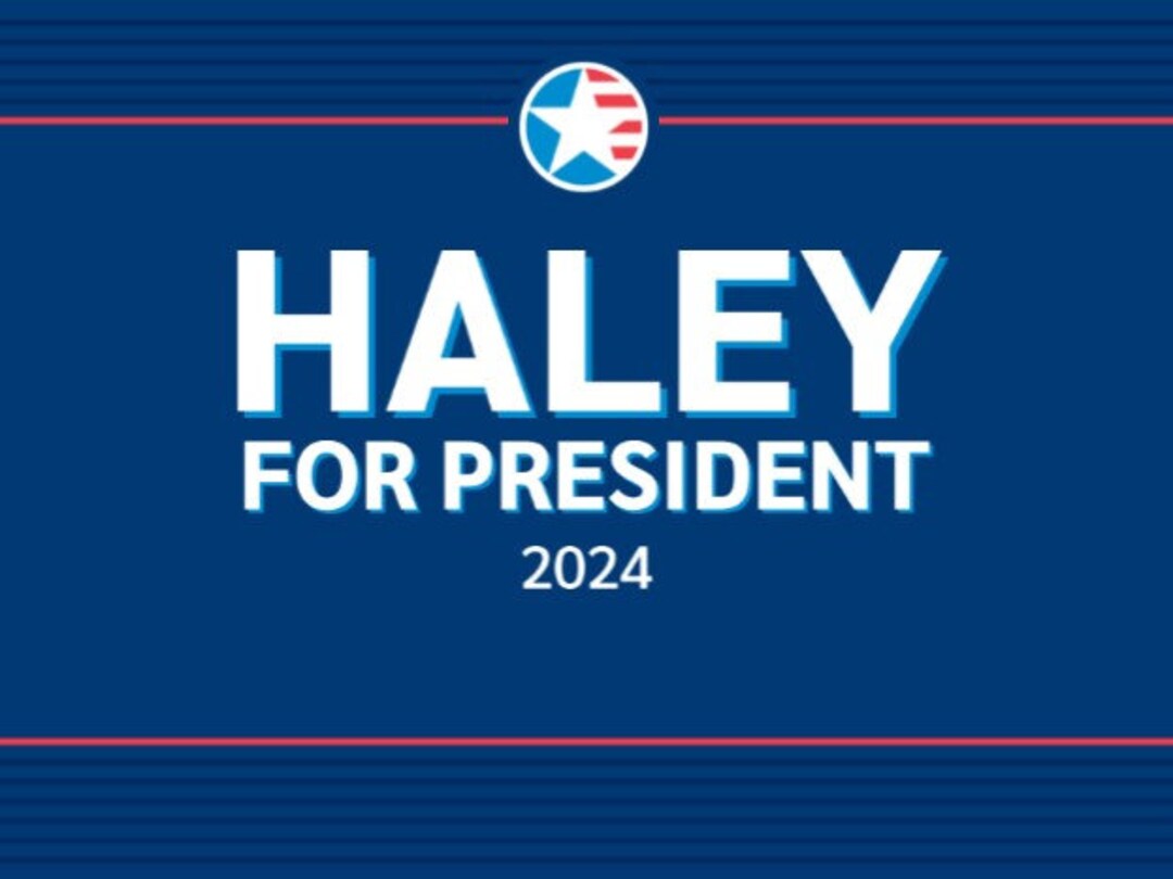 Haley for President 2024 Yard Sign - Etsy