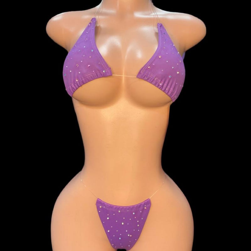 Micro Invisible Bikini - Etsy