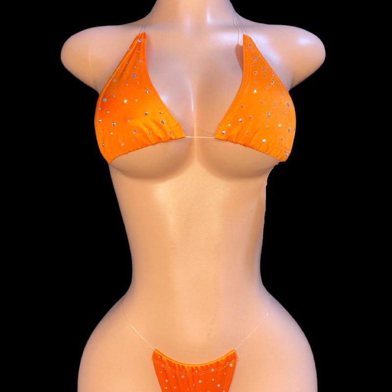 Micro Invisible Bikini - Etsy