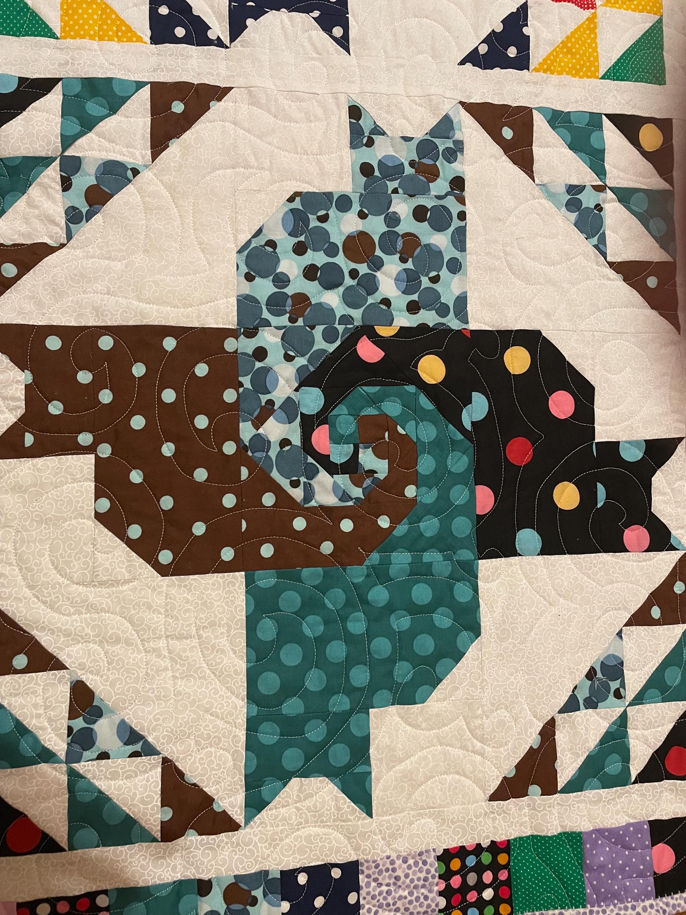 Swirl Cat Tails Quilt - Etsy
