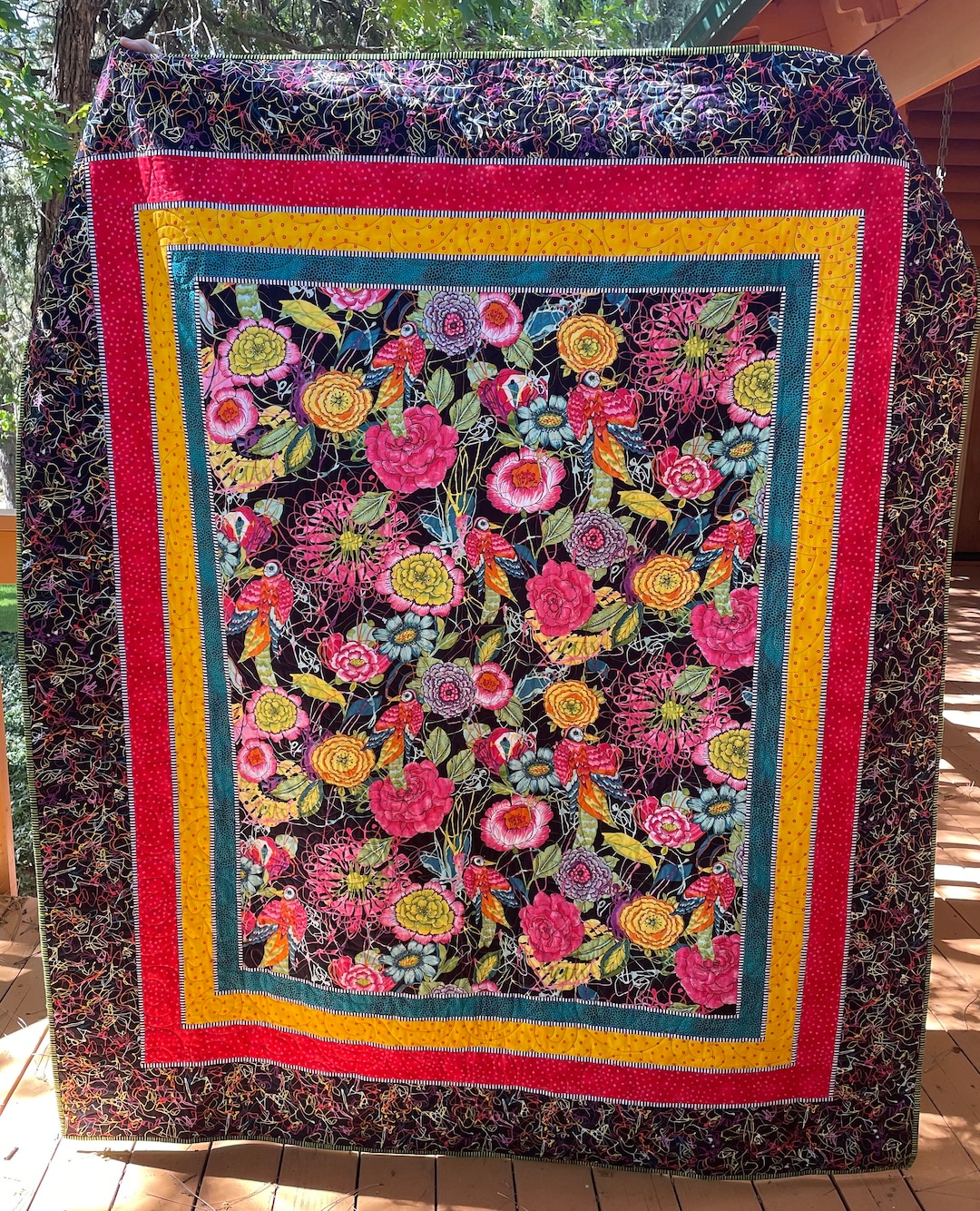 Tropical Paradise Quilt - Etsy