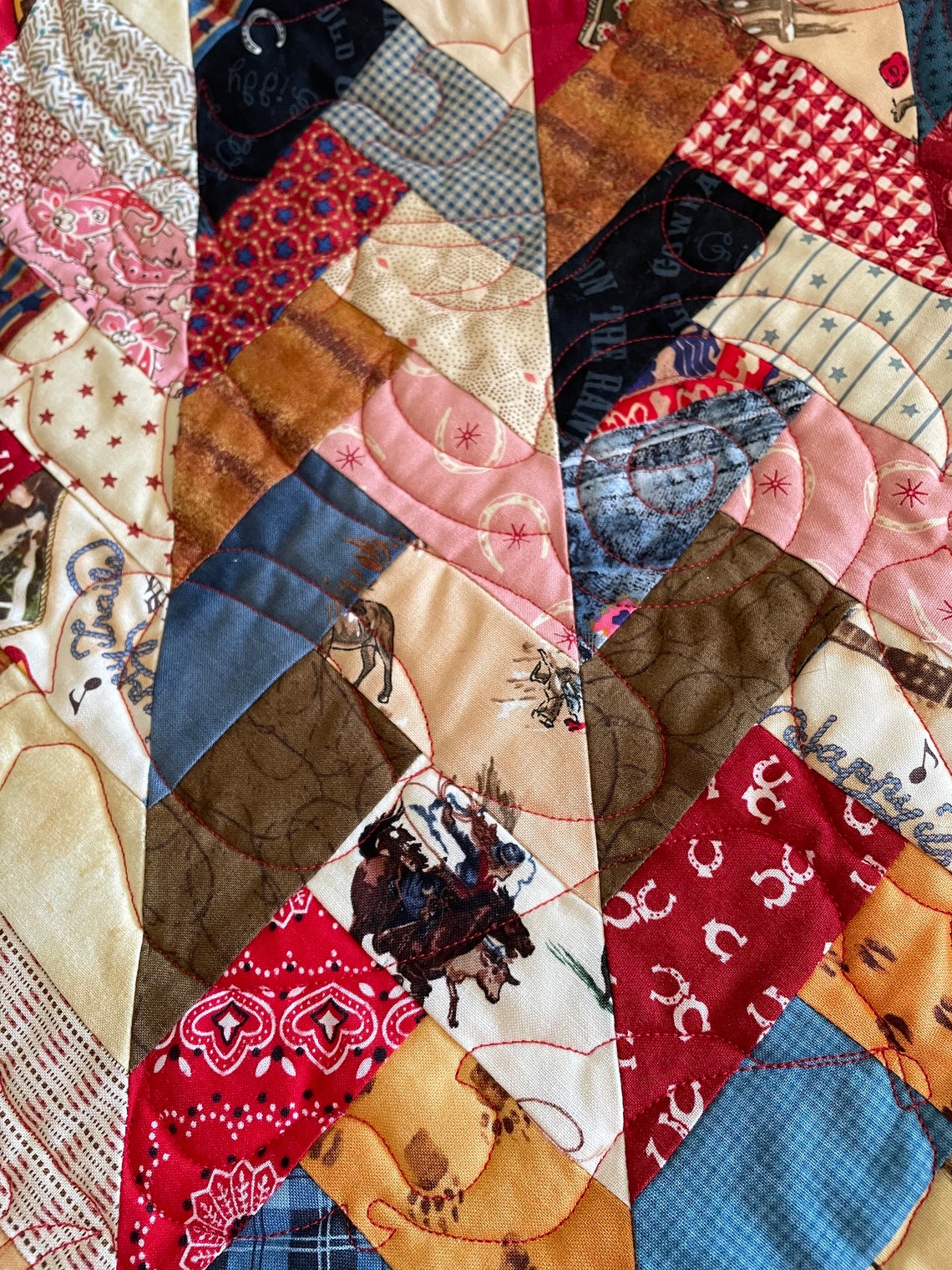 Western Braid Quilt - Etsy