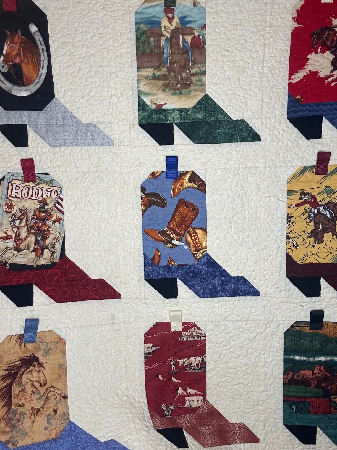 Cowboy Boot Wall Hanging Quilt - Etsy