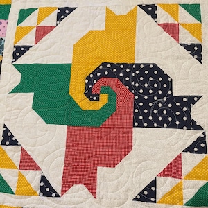 Swirl Cat Tails Quilt - Etsy