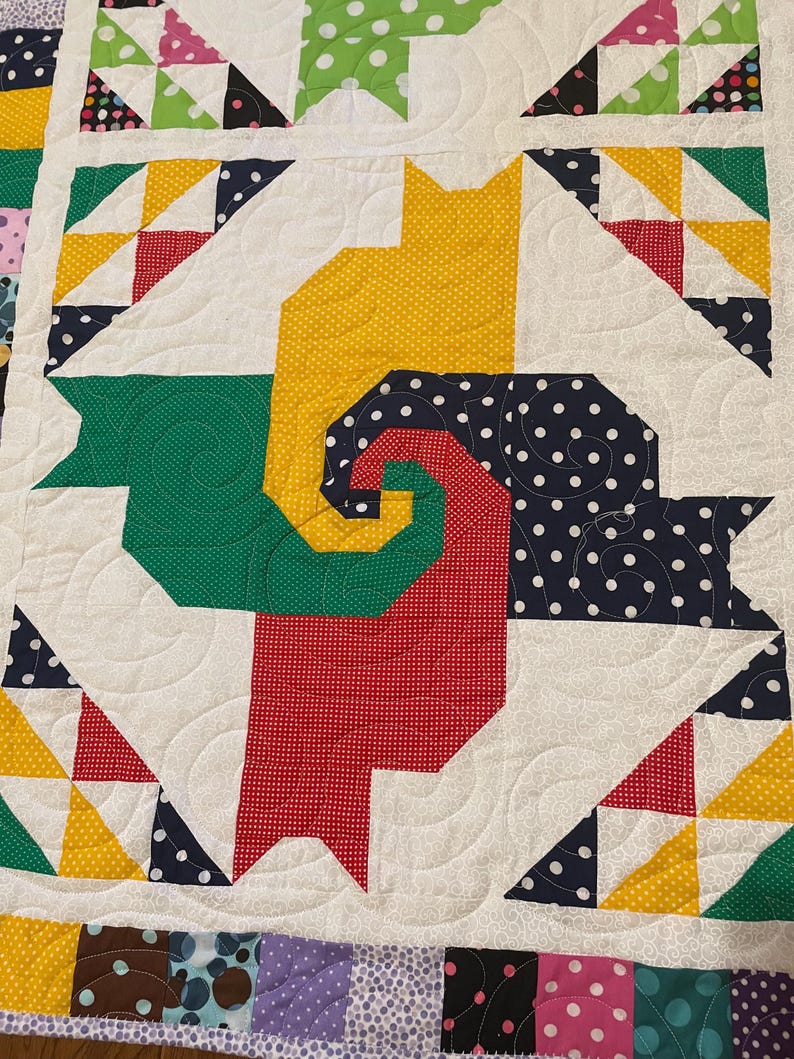 Swirl Cat Tails Quilt - Etsy