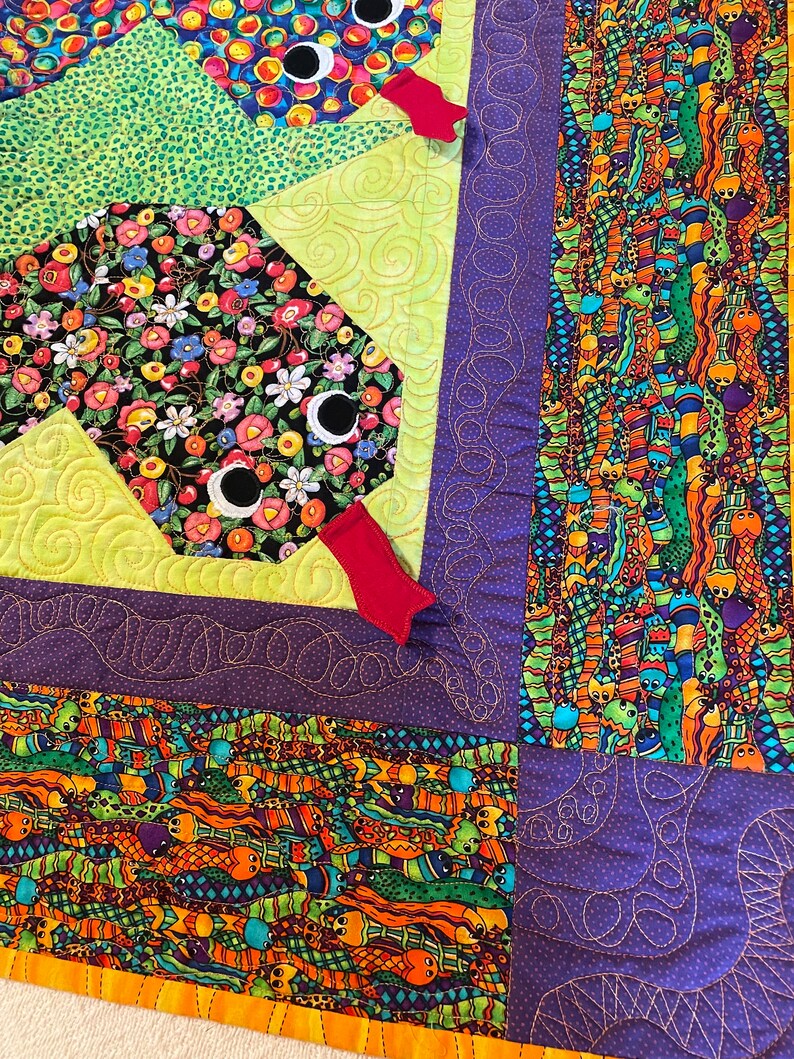 Friendly Snake Quilt - Etsy