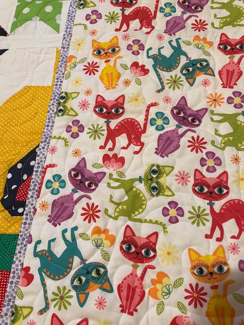 Swirl Cat Tails Quilt - Etsy