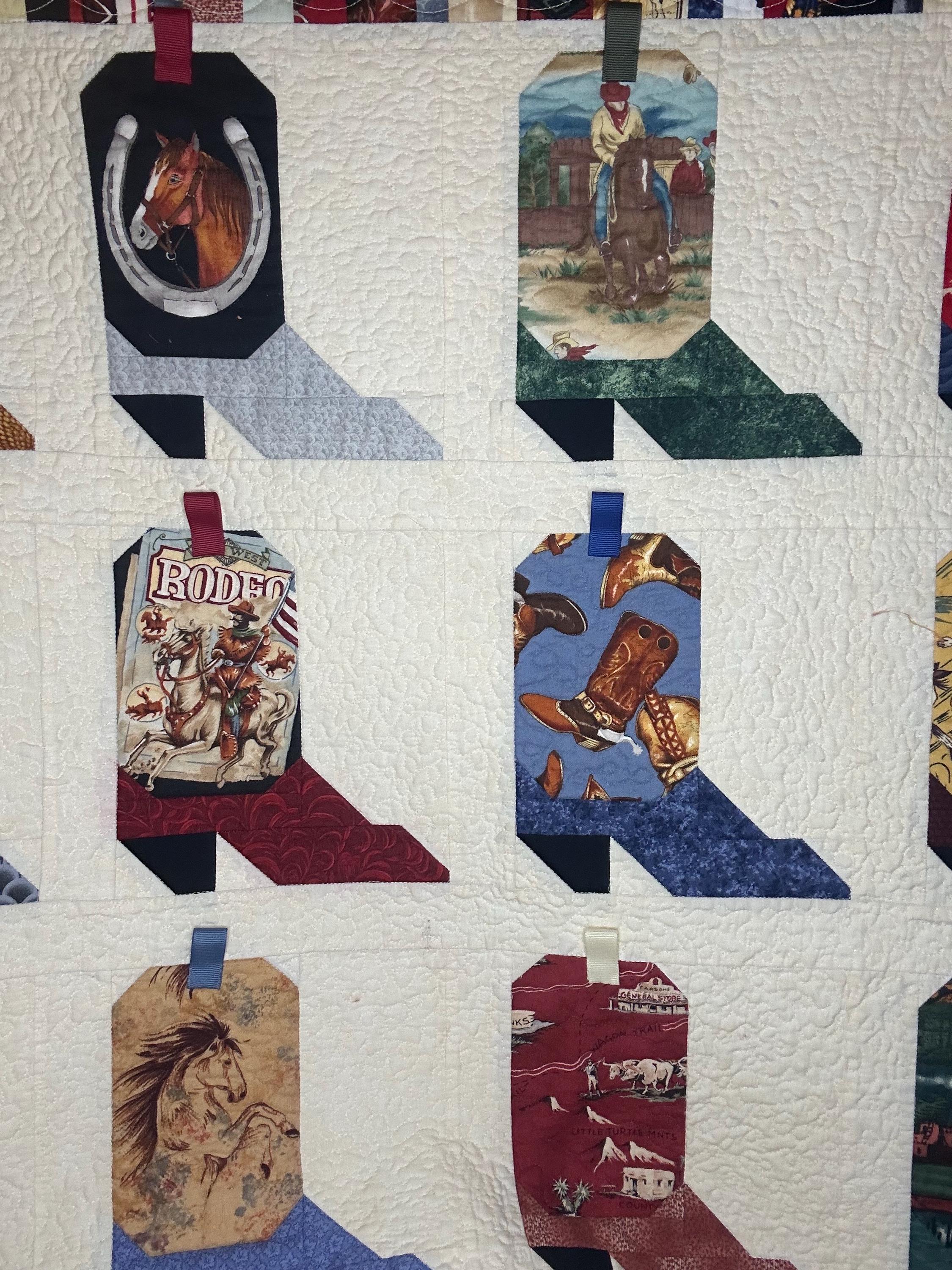 Cowboy Boot Wall Hanging Quilt - Etsy