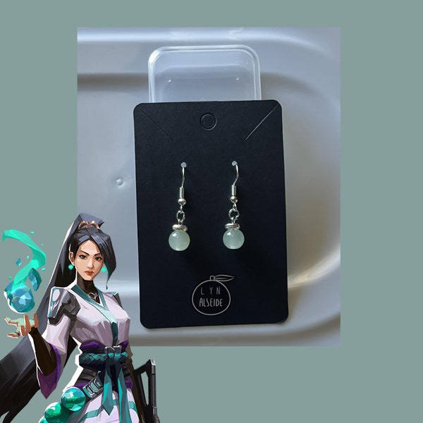 Valorant Sage Earrings - Etsy