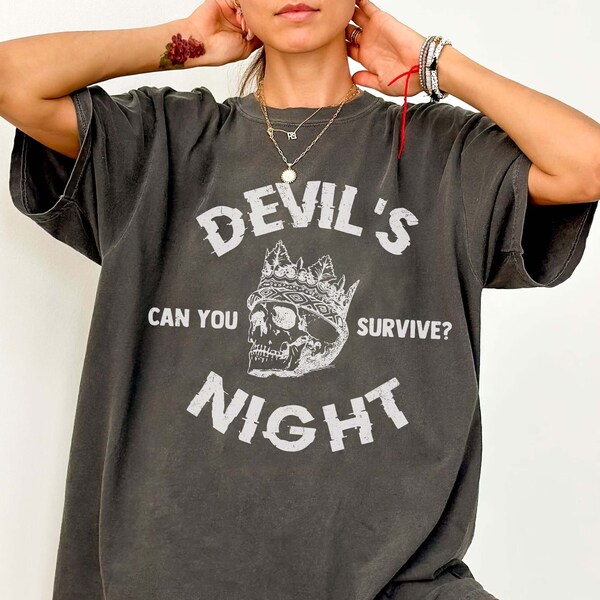 Devil’s Night Shirt - Etsy