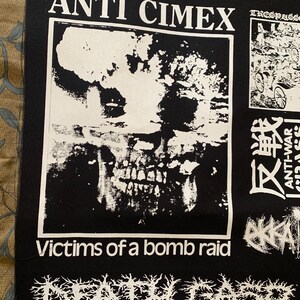 Crust Punk Patches Sheet Grindcore - Etsy