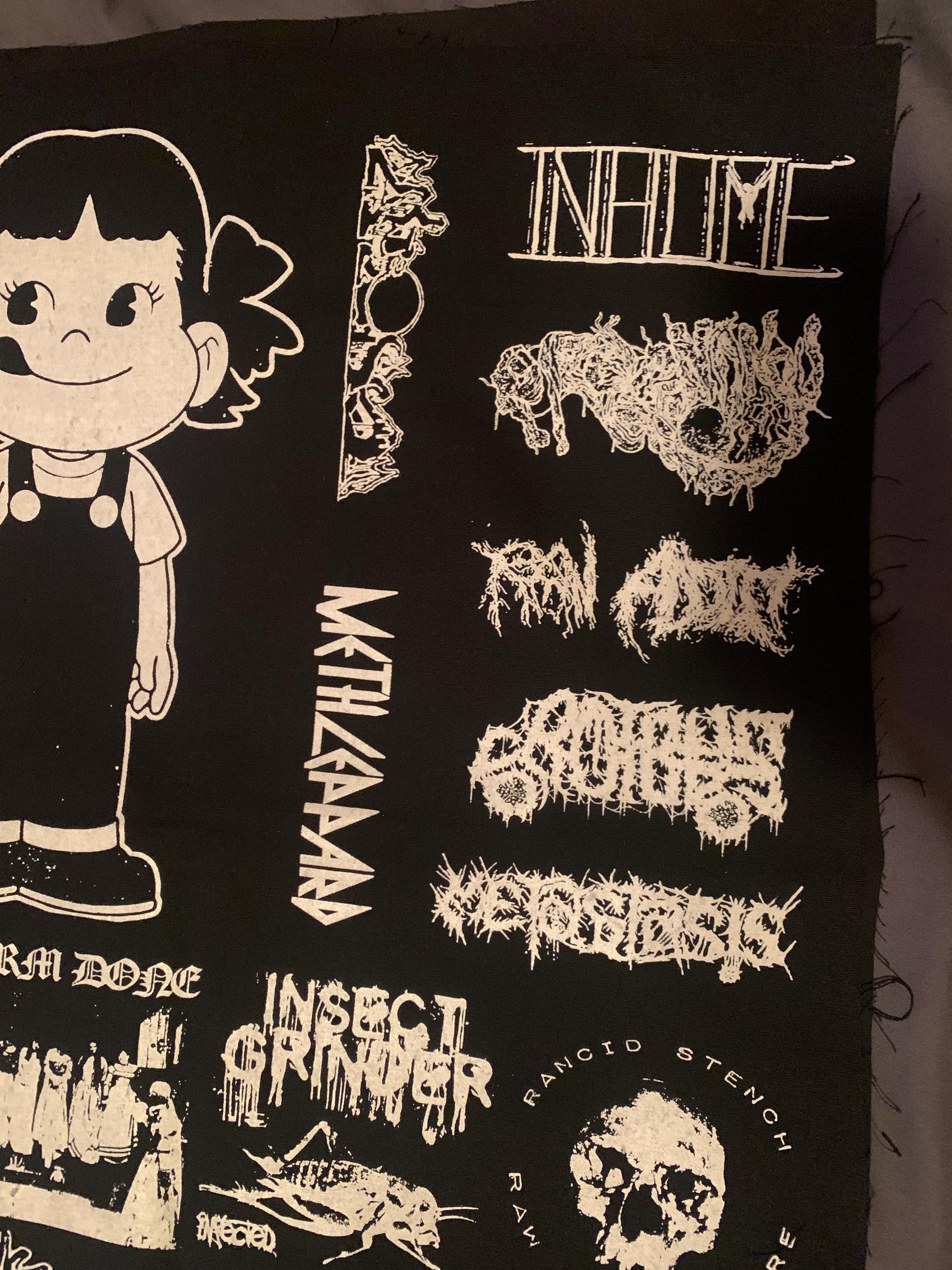 Grindcore Goregrind Patches Sheet - Etsy