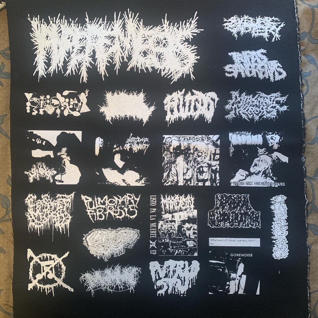Goregrind Patches Sheet Grindcore - Etsy