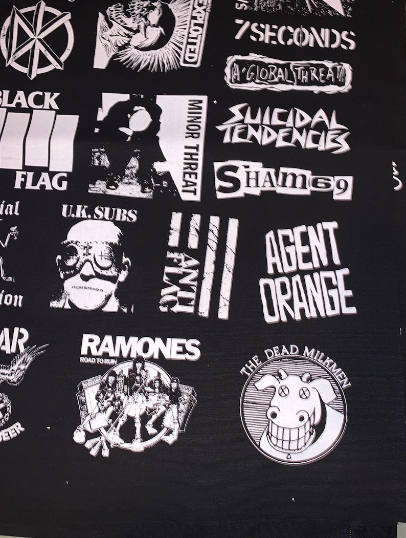Punk Patches Sheet - Etsy