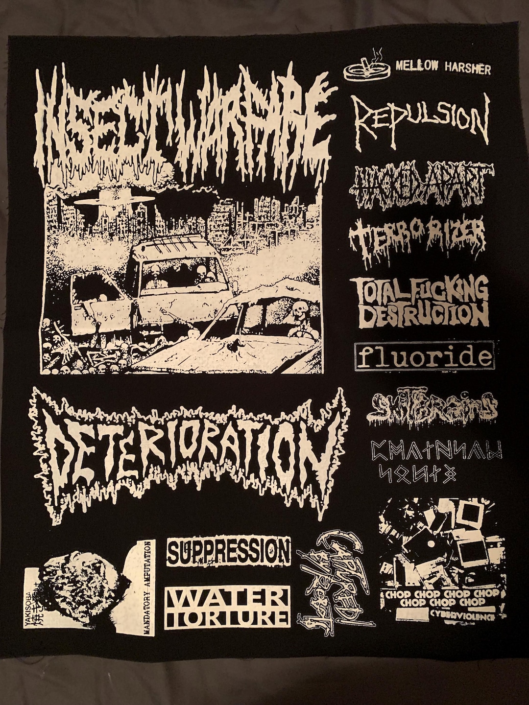 Grindcore Goregrind Patches Sheet - Etsy