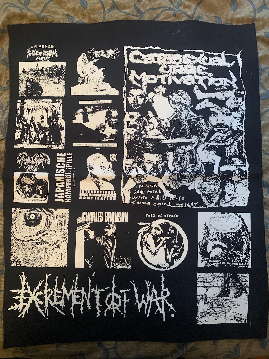 Crust Punk Patches Sheet Grindcore Goregrind - Etsy