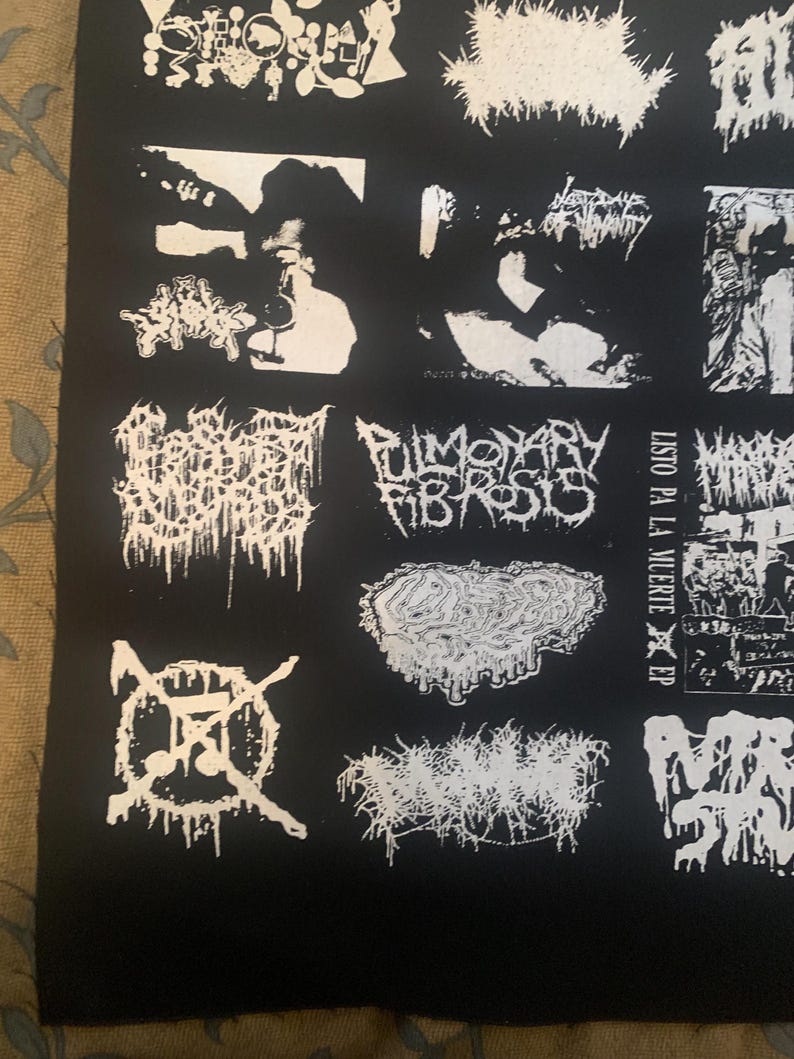 Goregrind Patches Sheet Grindcore - Etsy