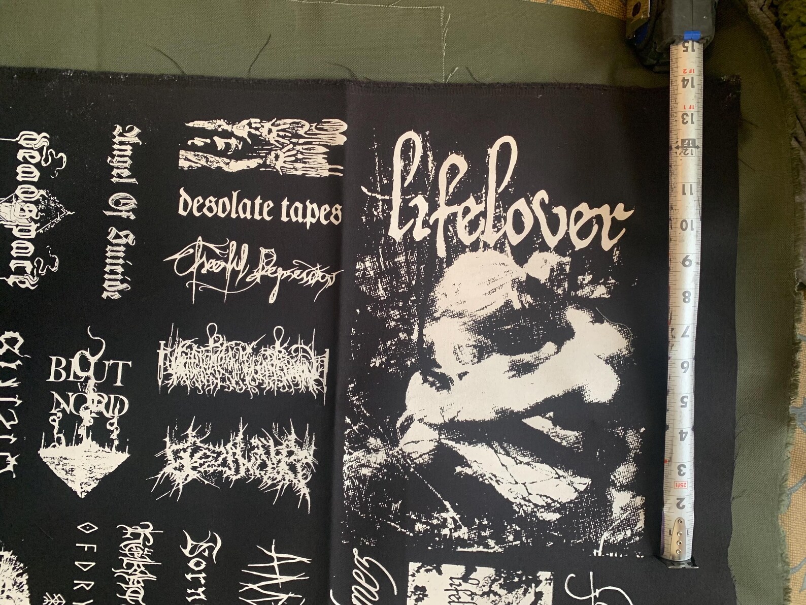 Dsbm Patches Sheet, Black Metal - Etsy