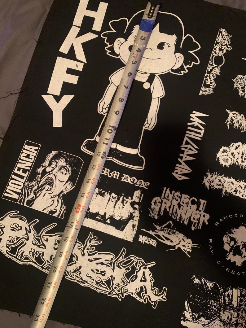 Grindcore Goregrind Patches Sheet - Etsy