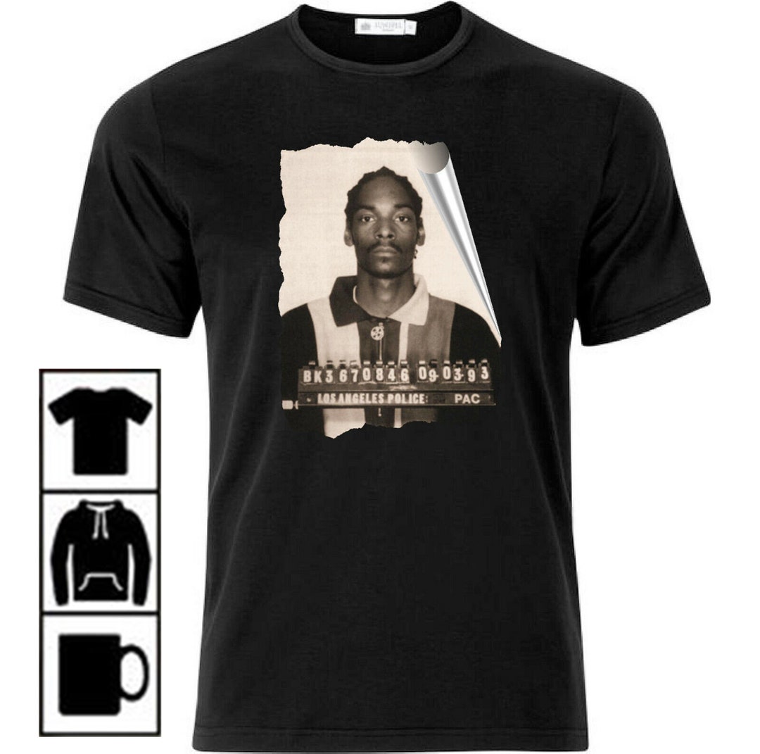 Snoop Dogg Mugshot Peel off Effect T-shirt Sweatshirt Hoodie - Etsy