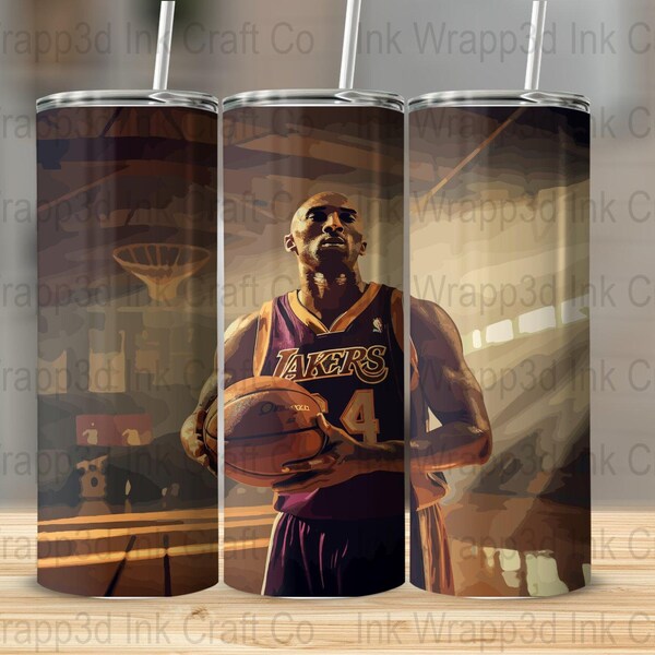 Lakers Kobe Bryant Tumbler Wrap - Etsy