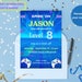 Video Game Birthday Template Custom EDITABLE, PRINTABLE Digital Card ...