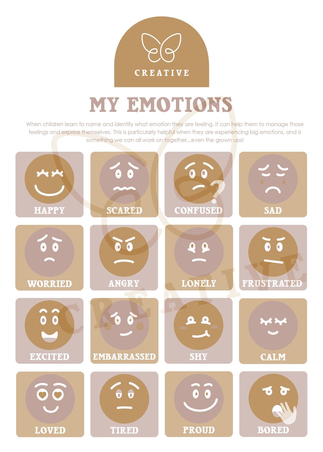 EB Creative My Emotions - Etsy