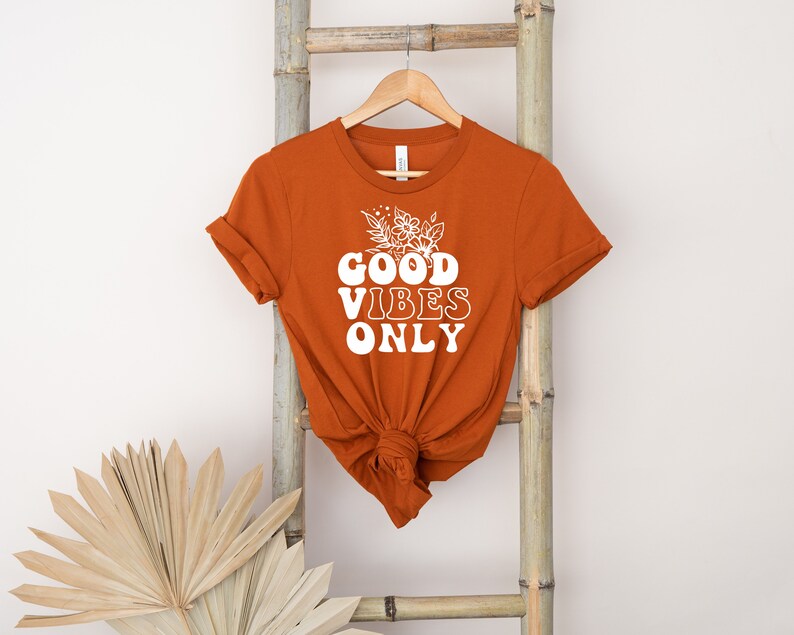 Good Vibes Only Shirt, Positive Vibes Tee, Inspirational Tee ...
