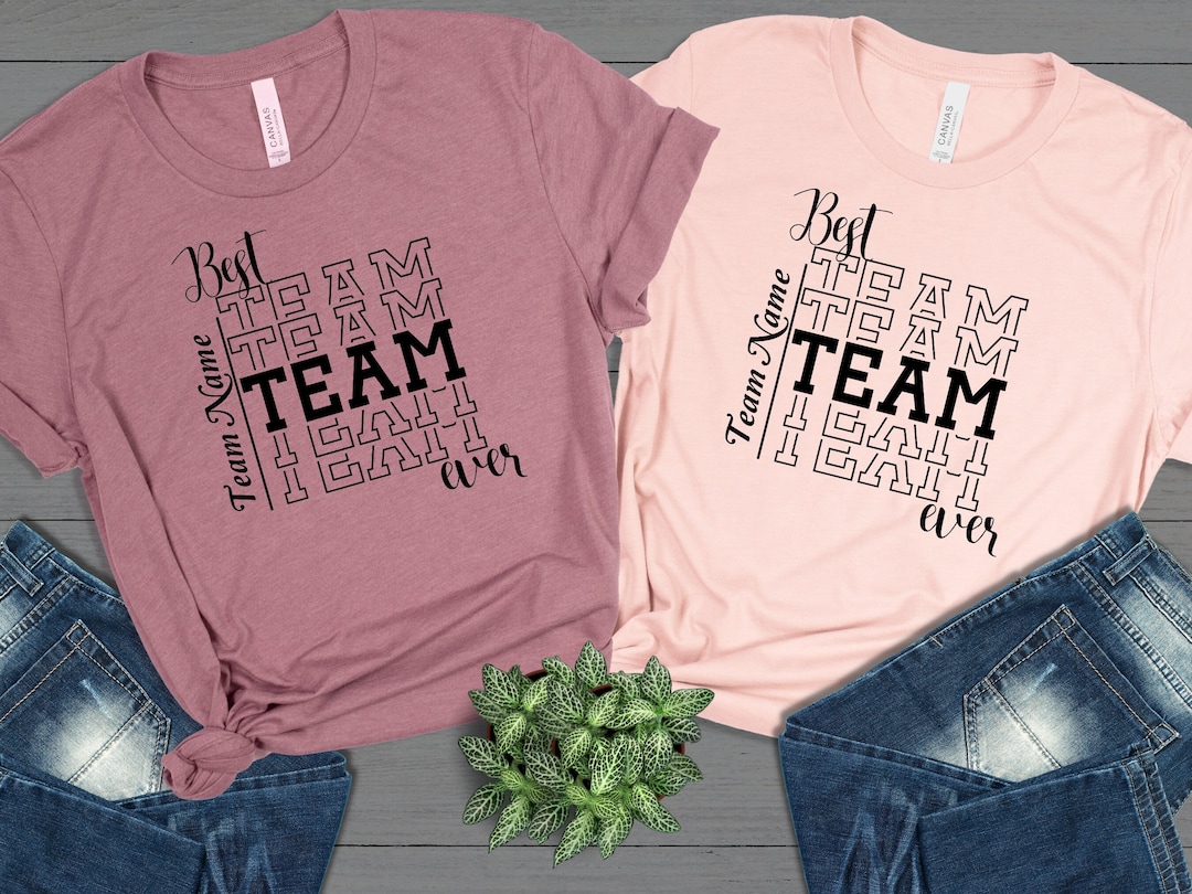 Custom Team Shirt, Dream Team Shirts, Personalized Teacher Team Shirt ...
