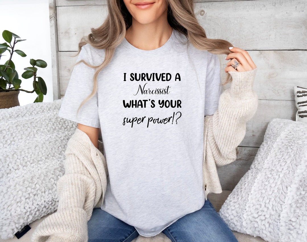 I Survived A Narcissist, Divorce Shirts, Gift for Divorcee, Funny ...