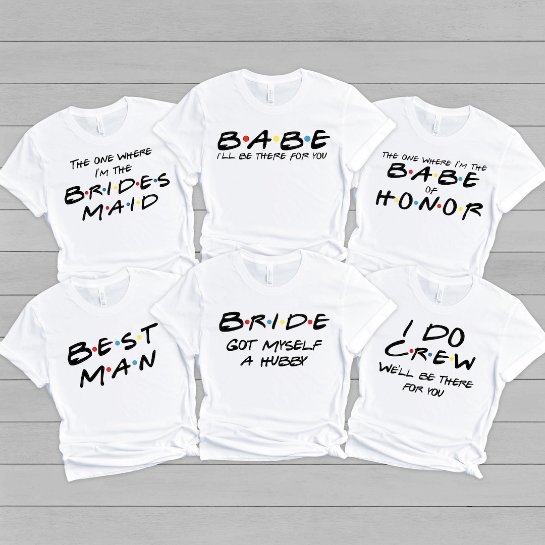 Bachelorette Party Shirts Matching Group T Shirts, Matching Group ...