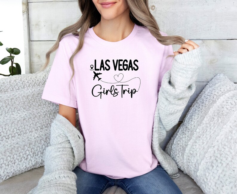 Las Vegas Girls Trip Shirt, Custom Girls Trip Tee, Vegas Girls Trip 2024, Cute Matching Tees for ...