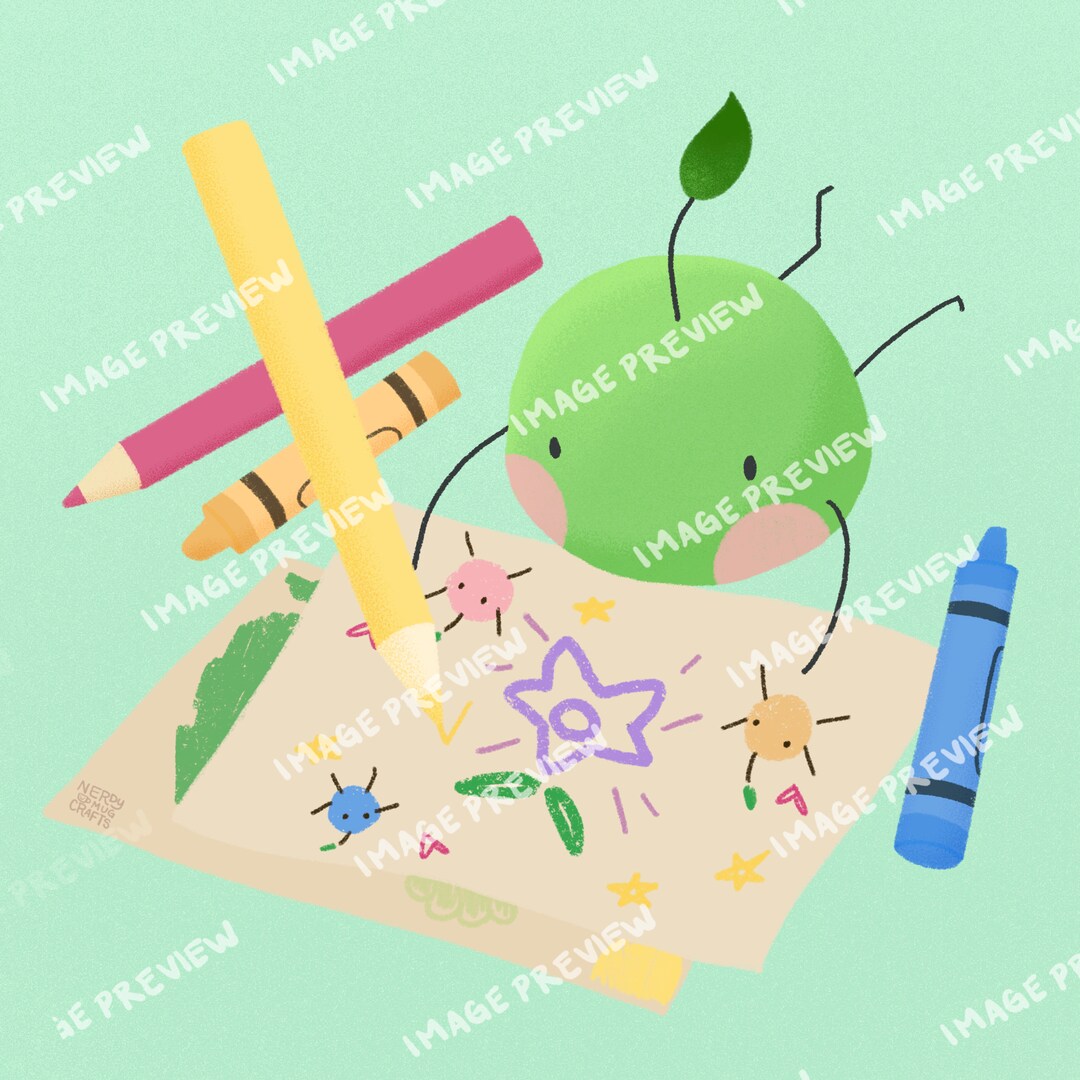 Stardew Valley Digital Art Print - Junimo Drawing - Etsy