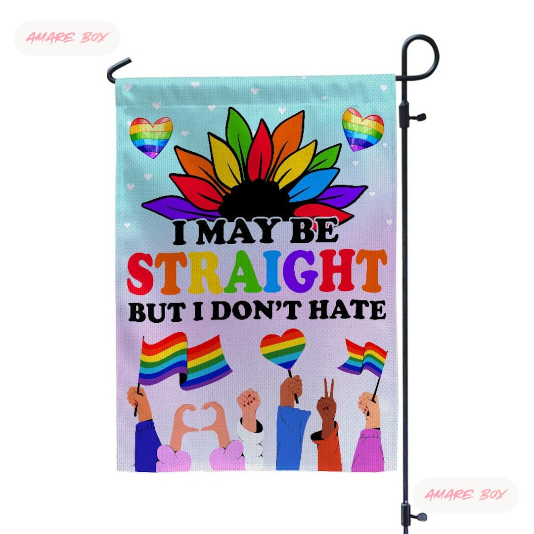 Amare Box Pride Month Flag, I May Be Straight but I Dont Hate Pride ...
