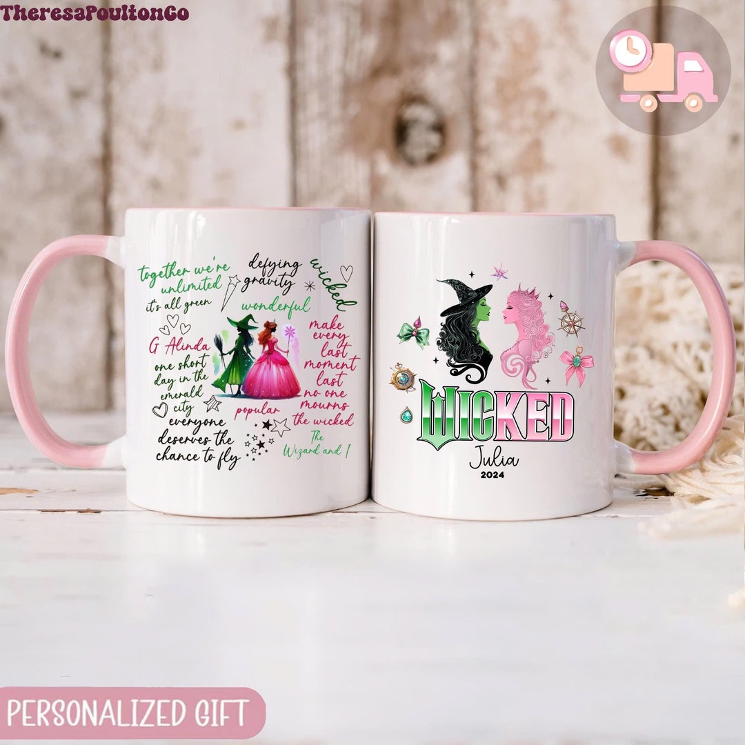 Wicked Changed for Good Custom Mug, Wicked Ceramic Coffee Cup, Wicked ...