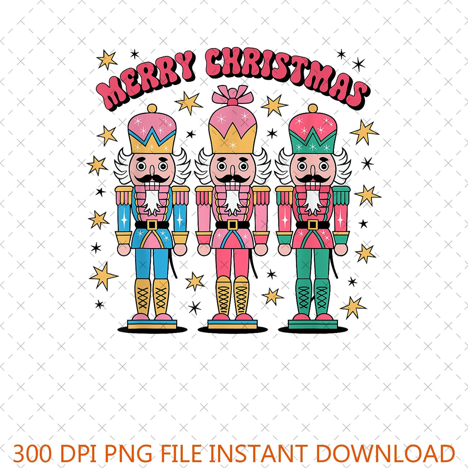 Merry Christmas Nutcracker Png, Pink Nutcracker Squad Png, Christmas ...