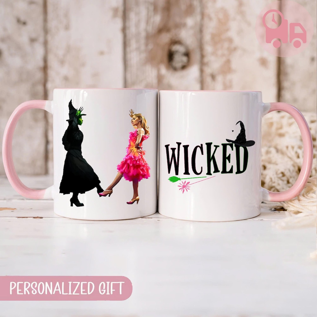 Wicked Mug, Elphaba and Galinda Dancing Together at the Ozdust Ballroom ...