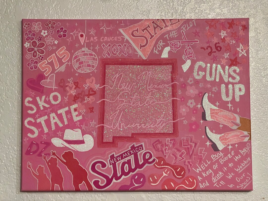 College Canvas Collage - Etsy