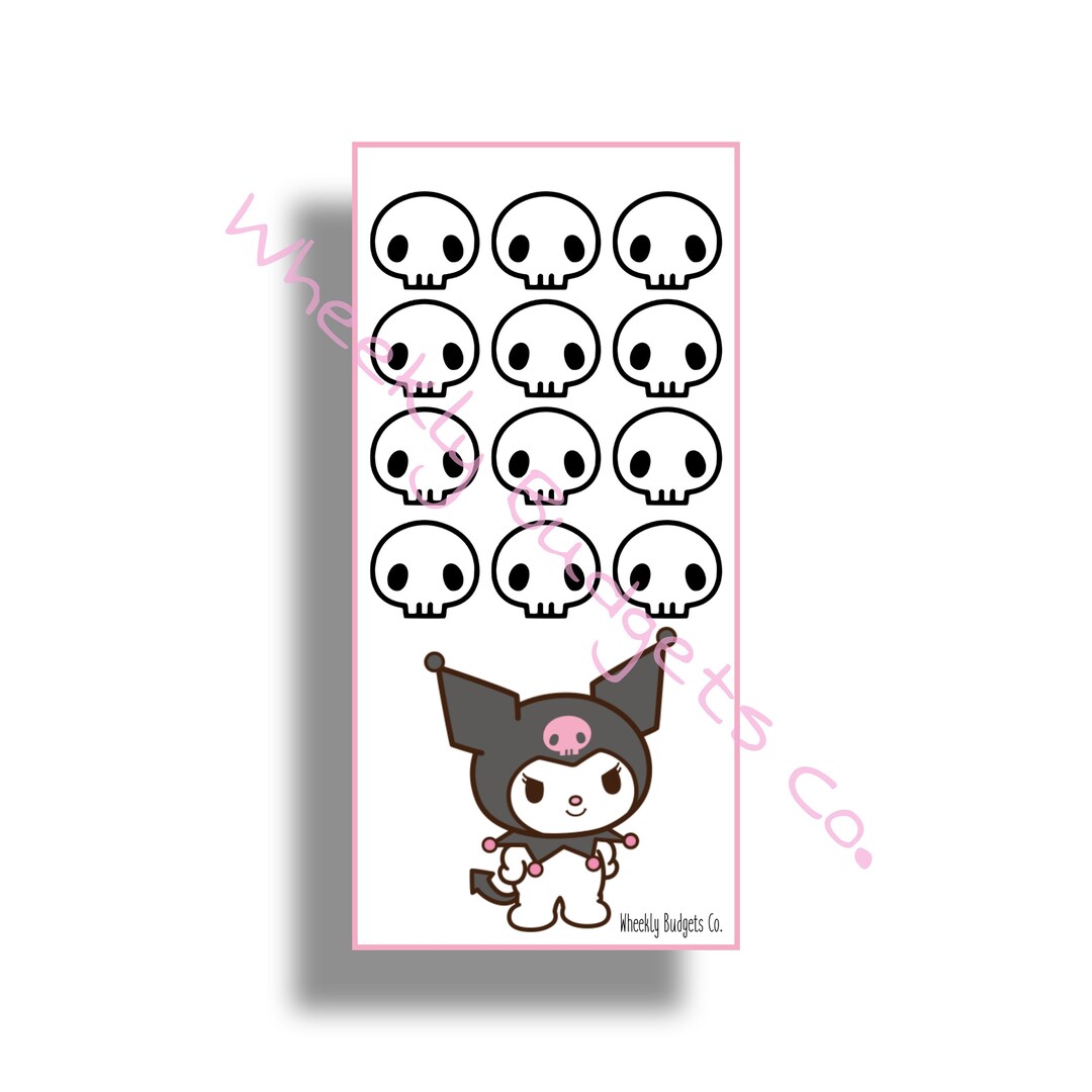 Kuromi Savings Challenge - Etsy