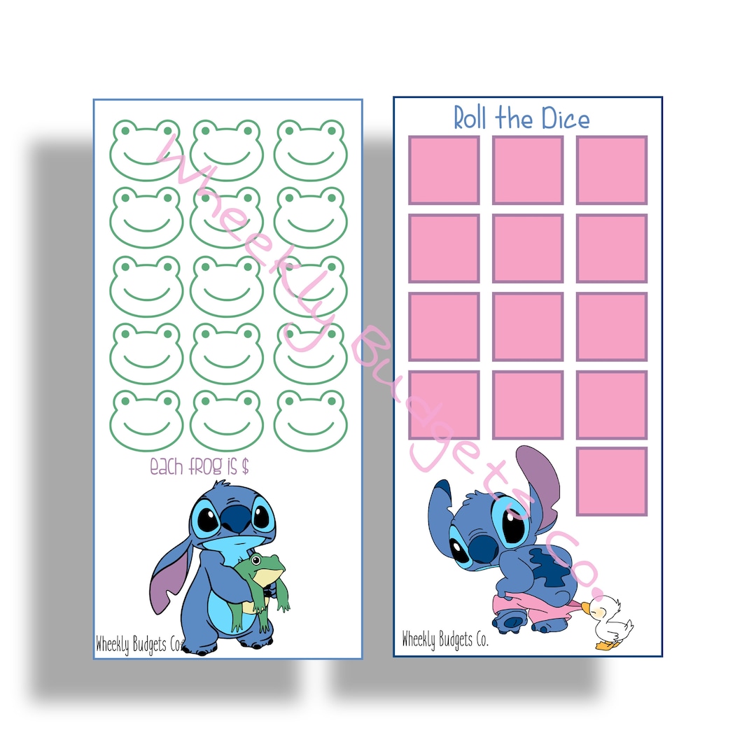 Stitch Savings Challenge - Etsy