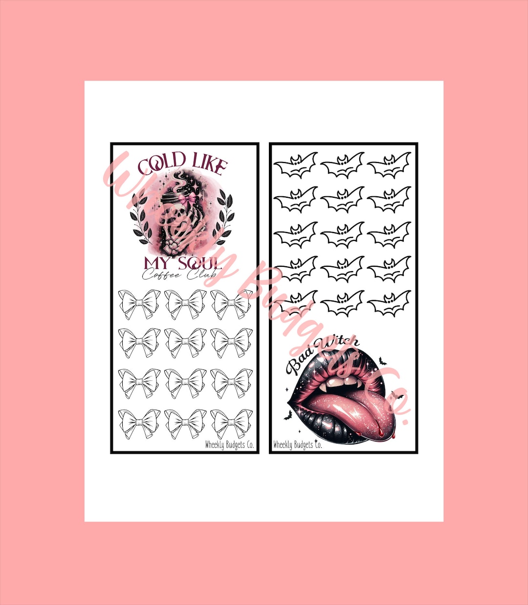 Cold Witch Savings Challenge - Etsy