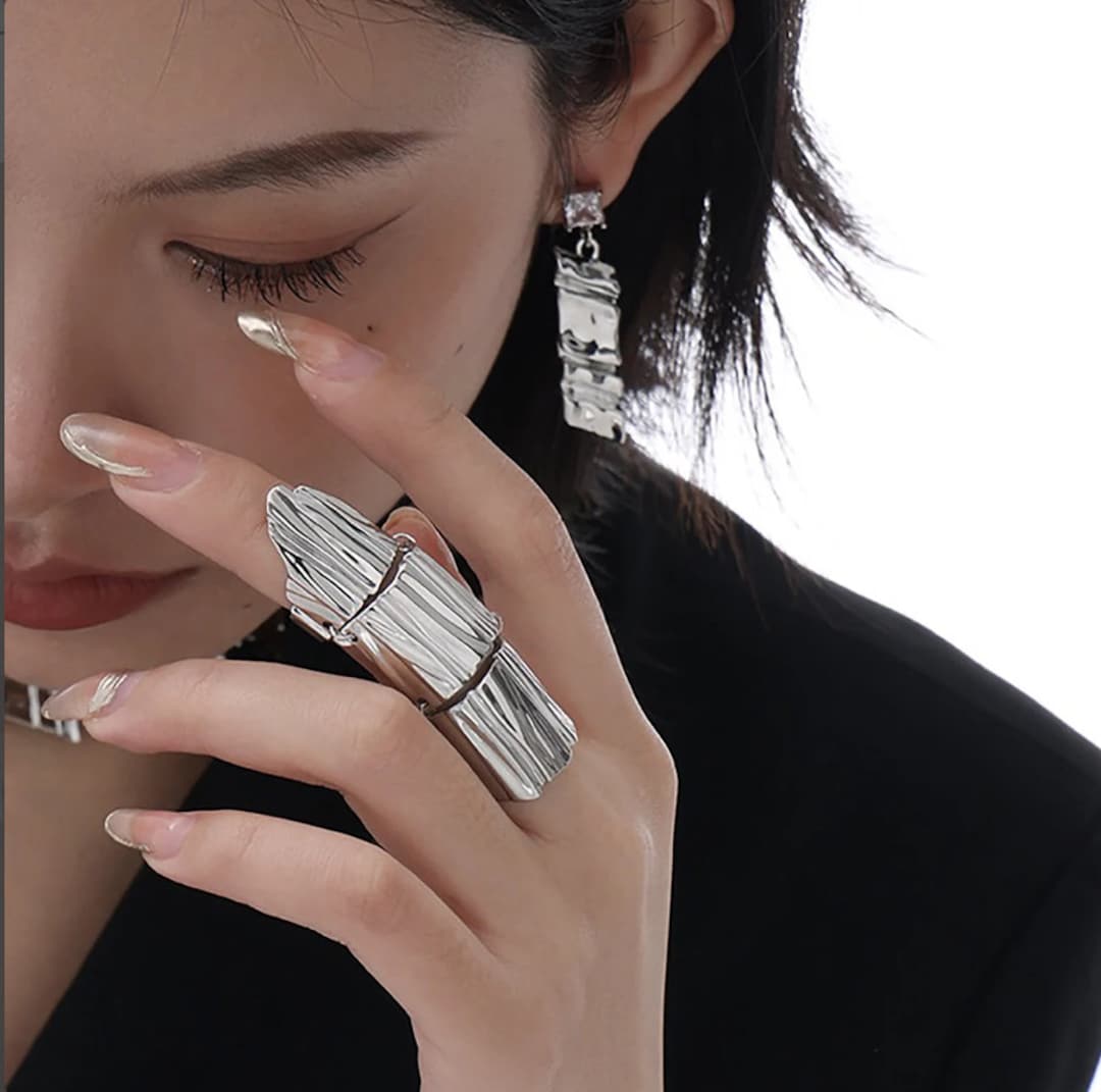 Knuckle Armor Finger Ringflexible Armor Gothic Joint - Etsy