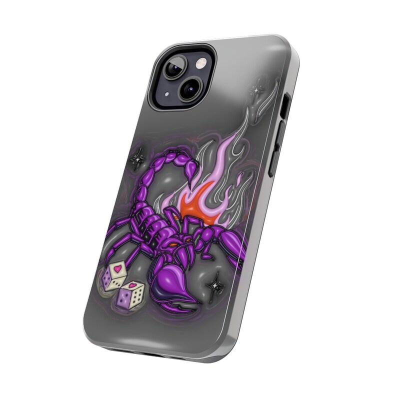 3D Optical Illusion Print Scorpion iPhone Case iPhone 15 Case Unique ...