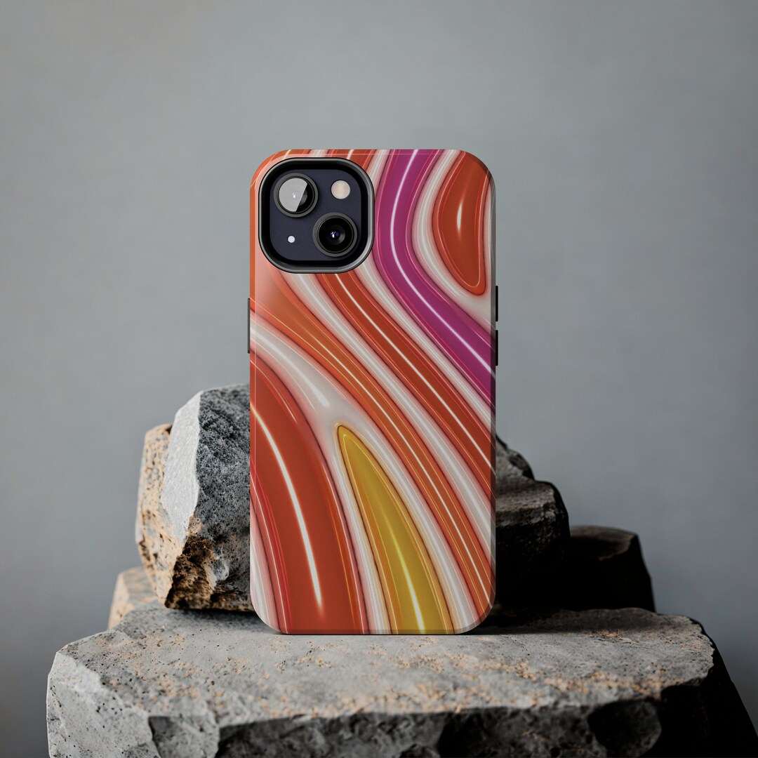 Inflated Print Optical Illusion Abstract iPhone Case iPhone - Etsy
