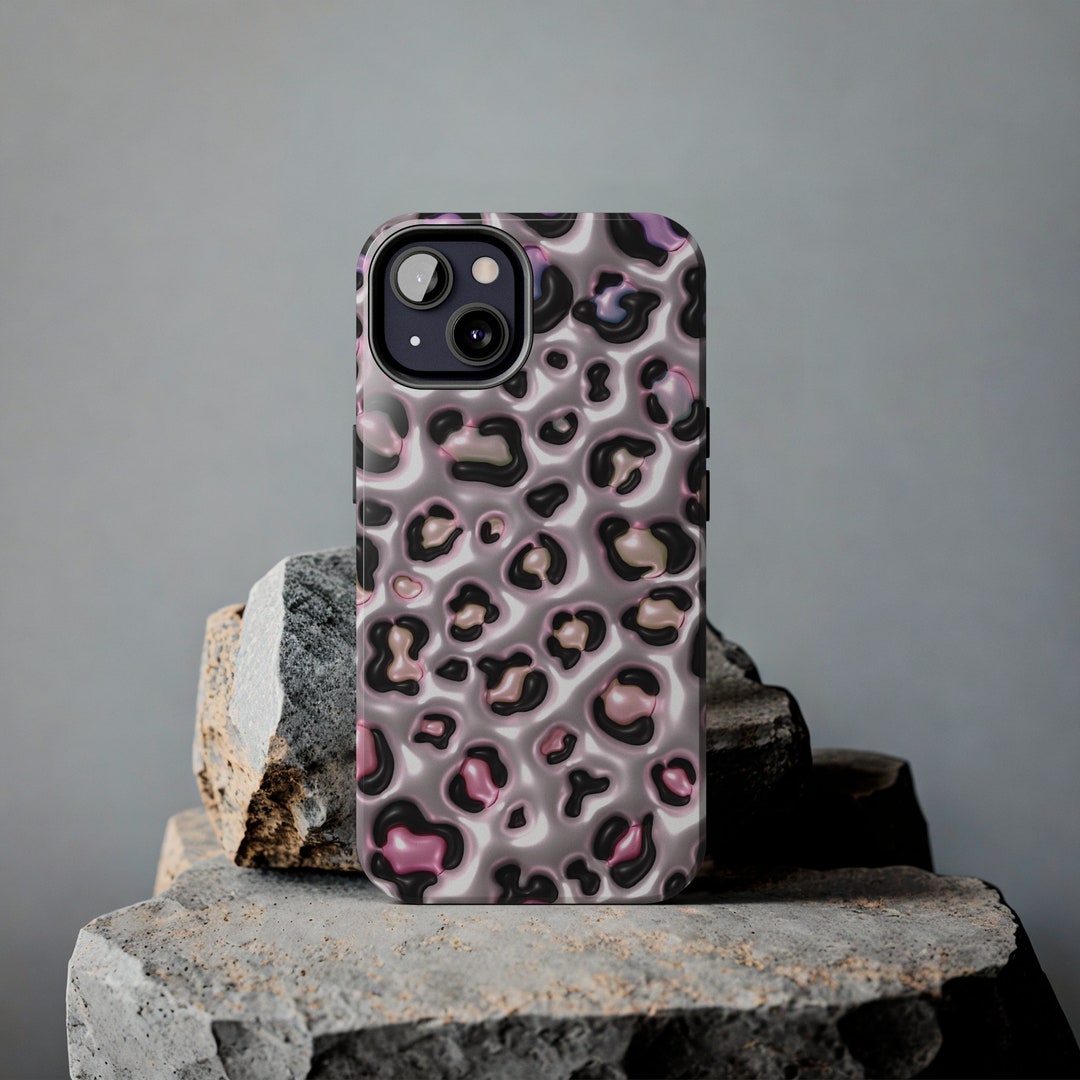 3D Optical Illusion Print Leopard iPhone Case iPhone 14 Case Unique ...