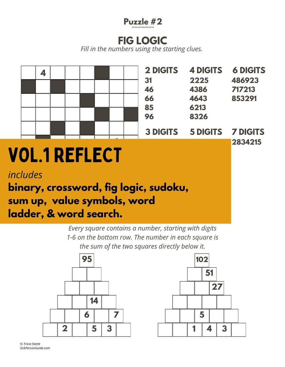 Chronic Coloring Puzzle Pack (vol 1. Reflect) DIGITAL DOWNLOAD - Etsy