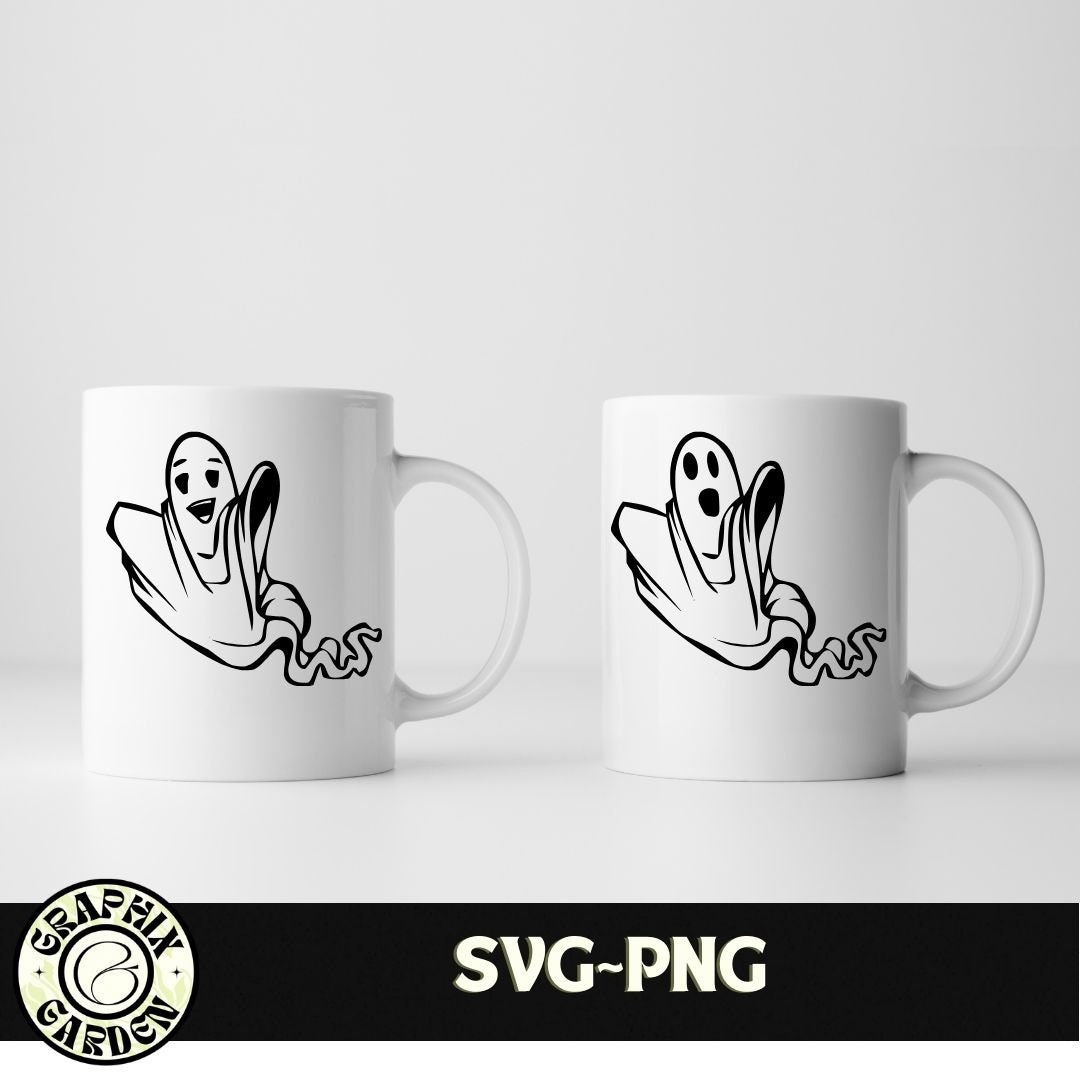 Ghost Bundle SVG Png Ghost Svg Png Halloween Svg Funny Halloween Svg ...