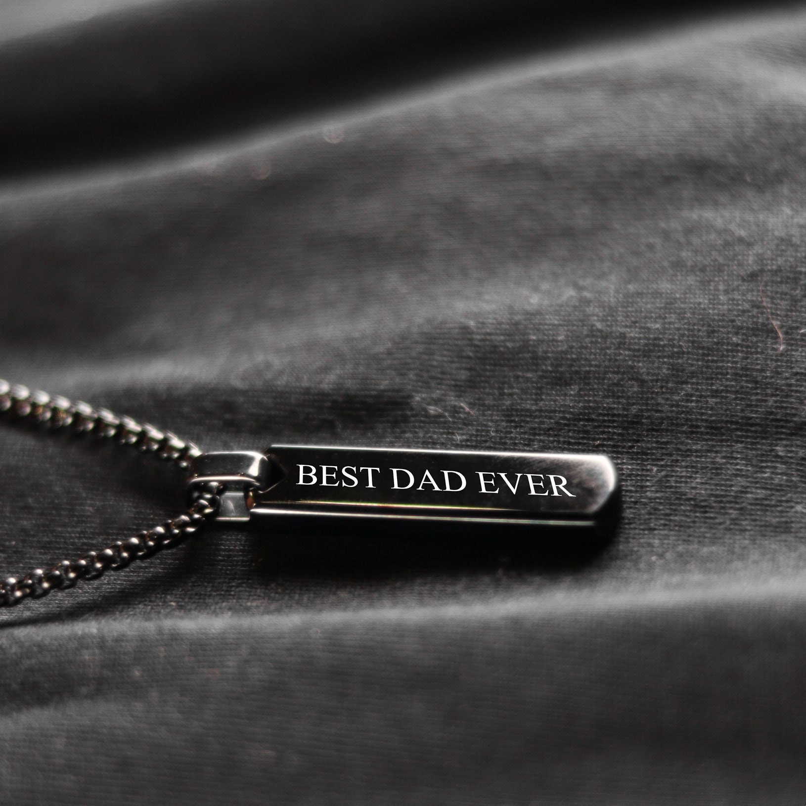 Personalized Name Necklace for Men, Men's Stainless Steel Necklace ...