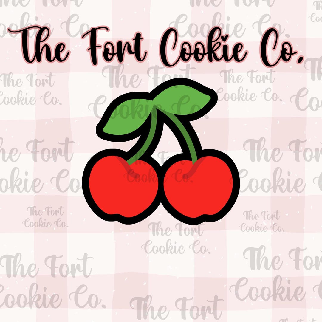 Cherries Cookie Cutter, Girl Birthday Party, Party Themes, Fruit - Etsy