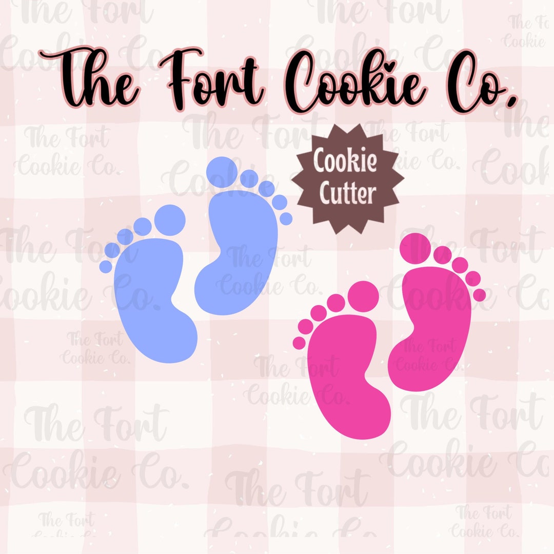 Baby Feet Cookie Cutters - Etsy